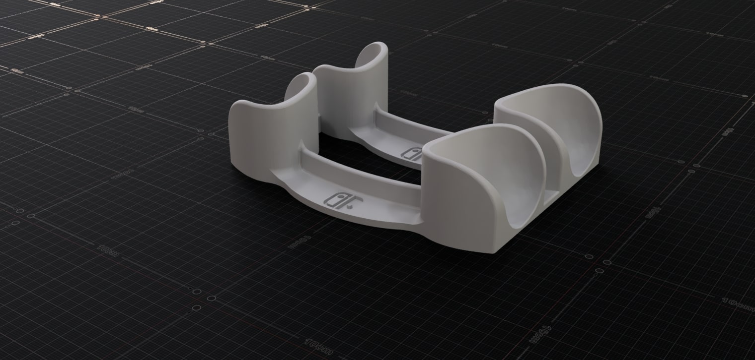 Nintendo Switch Pro Controller Stand - 2x Controller by ntalekt ...